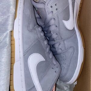 Nike | Shoes | Nwb Nike Sb Wolf Grey Dunk Low | Poshmark